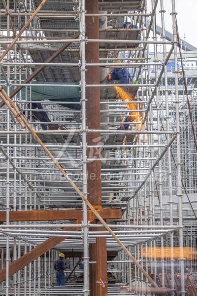 广东东莞：香港启德体育园顶棚工程建设如火如荼 人民图片网