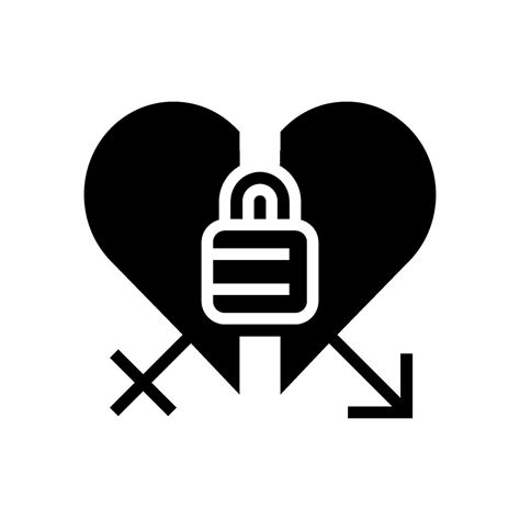 Sexual Compatibility Issues Glyph Icon Illustration 74656760 Vector Art