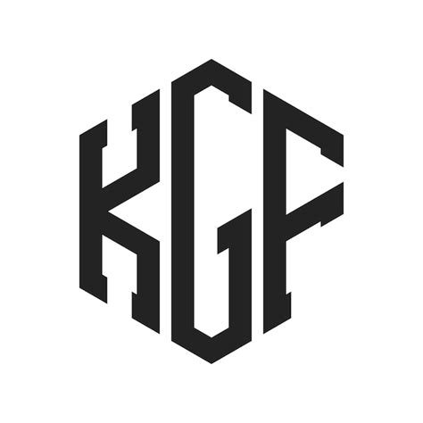 Premium Vector Kgf Logo Design Initial Letter Kgf Monogram Logo Using