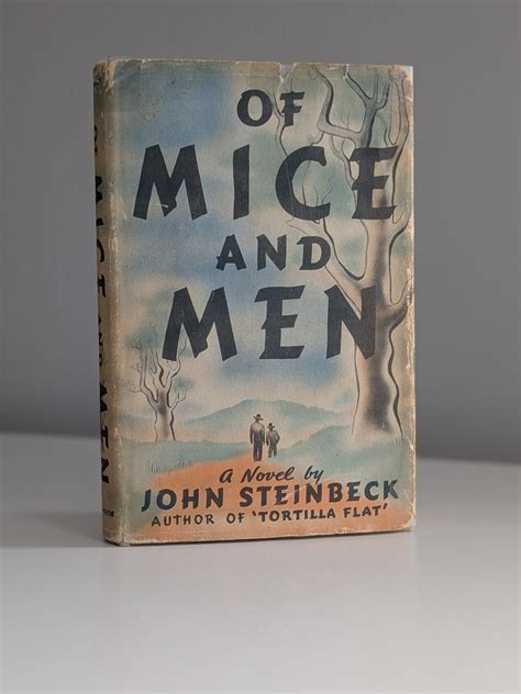 Of Mice And Men John Steinbeck Bce C 1937 By John Steinbeck Very