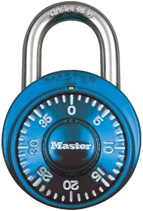 Master Lock 178d Set Your Own Combination Lock Black 1 Pack Amazon