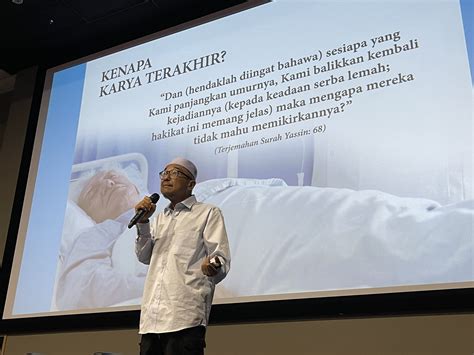 Prof Kamil Shares Insight On ‘karya Terakhir Multimedia University