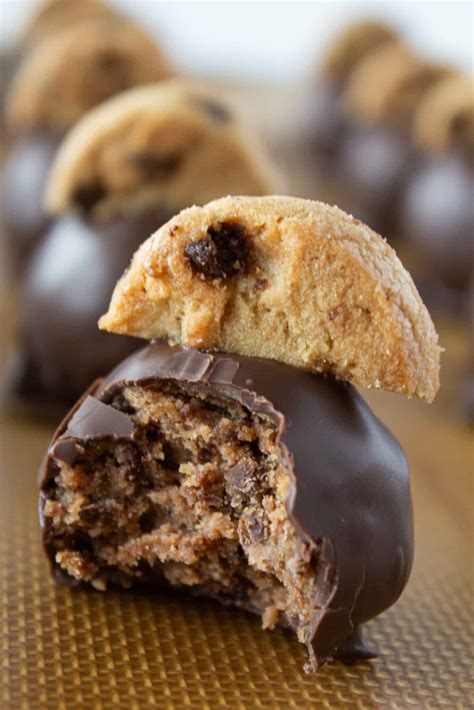 Easy Chocolate Chip Cookie Truffles Recipe Practically Homemade