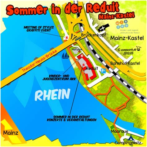 Sirkujakkde Sommer In Der Reduit Mainz Kastel Am Rheinuferin