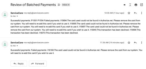 Use Batch Billing For Recurring Invoices ServiceCore