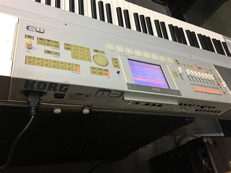 Korg M3 88 Weighted Keys Keyboard Touch Screen Lcd Clean Armens Ebay