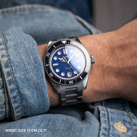 Shellback Blue Tusenö Swedish Automatic Watches Since 2015