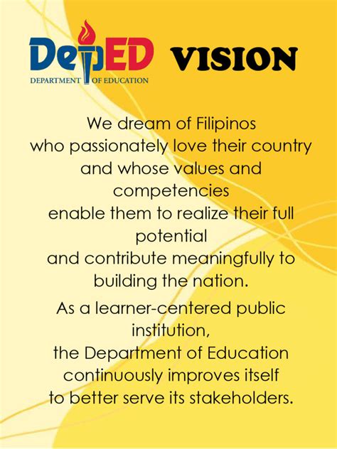 Deped Vision Pdf