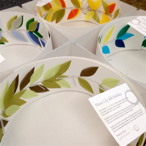 Nursery Size Custom Color Stylized Leaf Mobile Jan R Carson