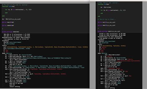Matrix Vs Matrix Any General Usage Julia Programming Language