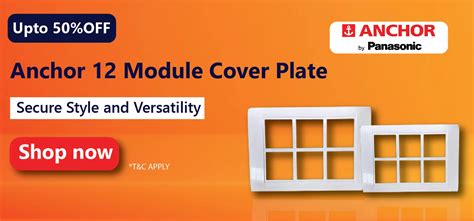 Buy 12 Module Cover Plate Online At Lowest Price