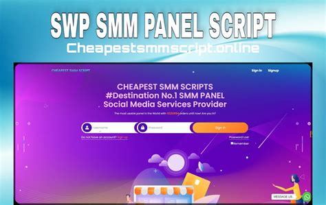 Swp Smm Panel Script