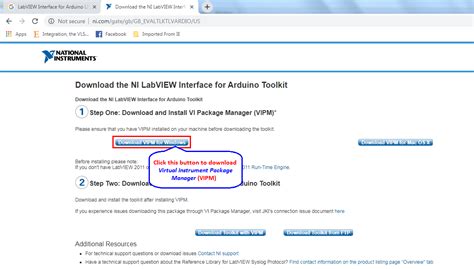download and install labview interface for arduino lifa toolkit