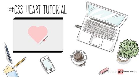 Tutorial How To Make A Simple Css Heart Youtube