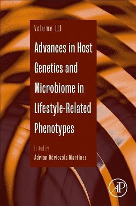 Buy Advances In Host Genetics And Microbiome In Lifestyle Related Phenotypes Online Sanity