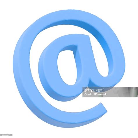 3d Social Media Communication At Symbol Icon On White Background High