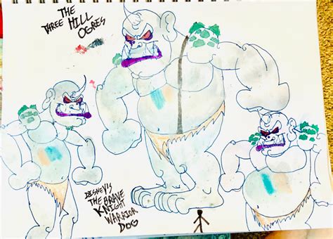 The Three Hill Ogres By Masonmdaythetrex On Deviantart