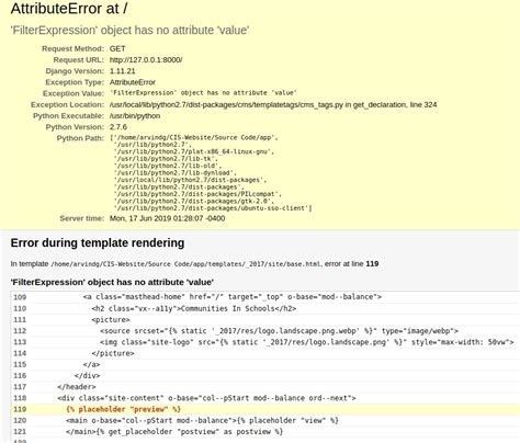 Python Filterexpression Object Has No Attribute Value Stack Overflow