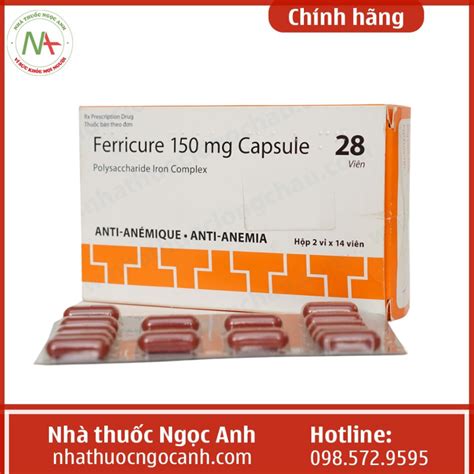 Thuốc Ferricure 150mg Có Tác Dụng Gì Giá Bao Nhiêu Mua ở đâu