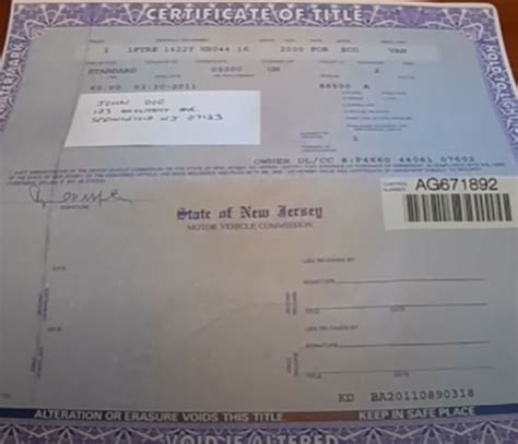 How To Transfer Car Title In Nj Answer From Expert