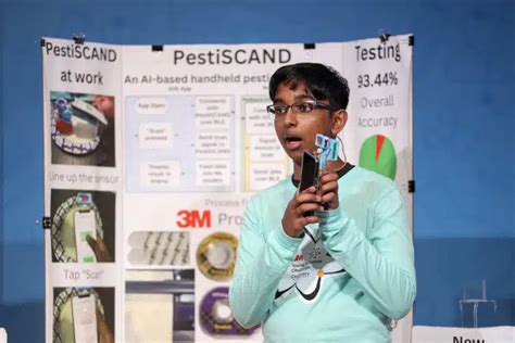 Sirish Subash นักวิทยาศาสตร์รุ่นเยาว์ดีเด่น 3m Young Scientist Challenge