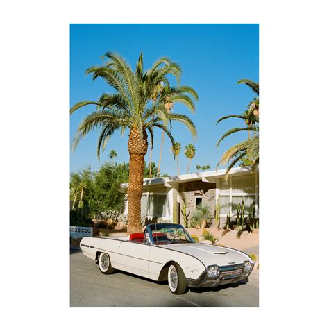 Palm Springs Thunderbird By Bethany Young Canvas Wall Art Poster