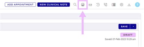 Print A Clinical Note Halaxy Help Guide