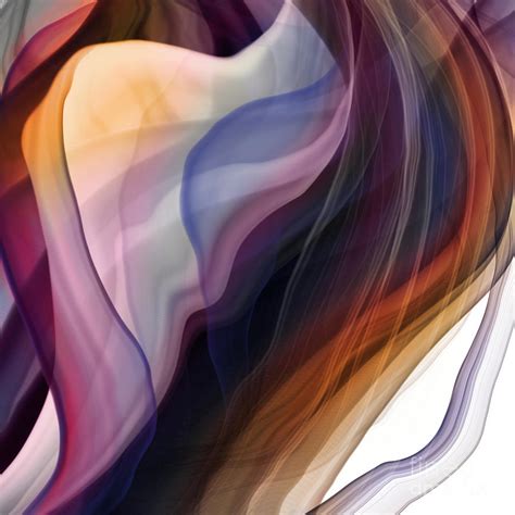 Fluidity I Digital Art By Hd Connelly Fine Art America