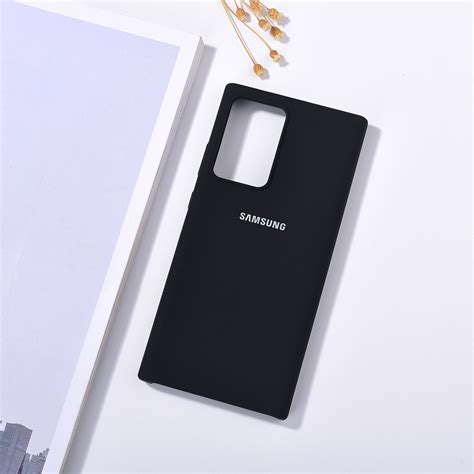 Samsung Original Liquid Silicone Case Note 20 Ultra Bottom Closed Soft