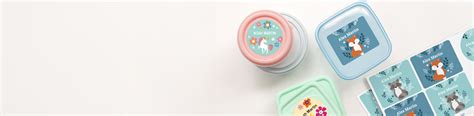 Personalized Stickers For Bottles And Snack Boxes Stikets