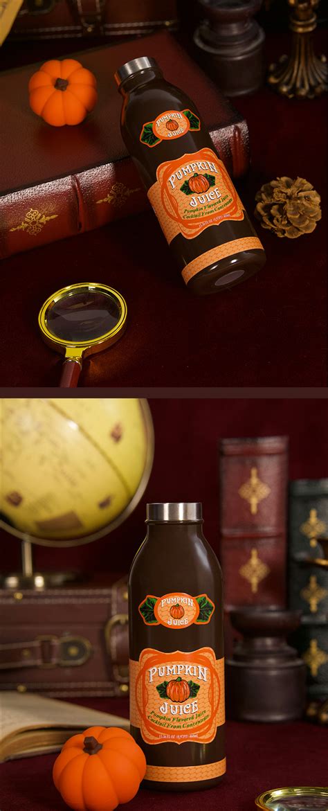 华纳授权哈利波特南瓜汁保温杯304不锈钢小口瓶水瓶测温节日礼赠 阿里巴巴