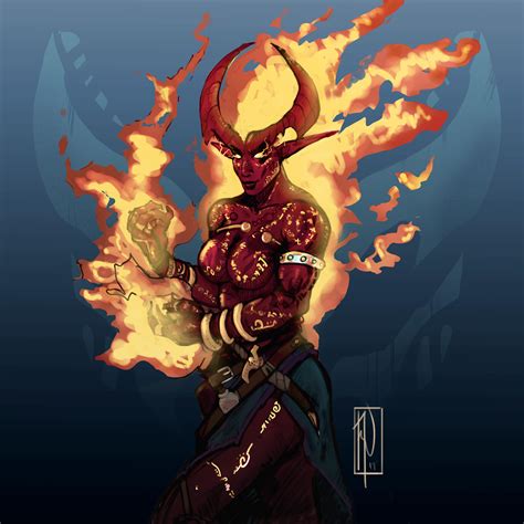 Ifrit Sorcerer Pathfinder