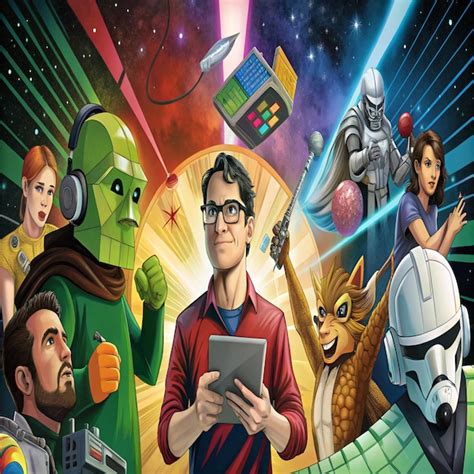 Geek Culture Illustration Premium Ai Generated Image