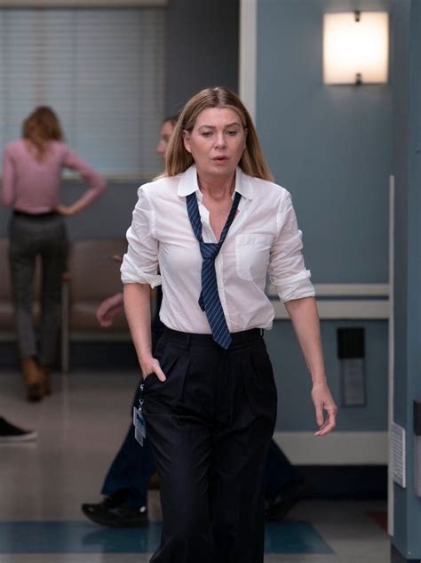 Meredith Grey Outfits Greys Anatomy Derek Tie Outfit Boss Lady Fashion