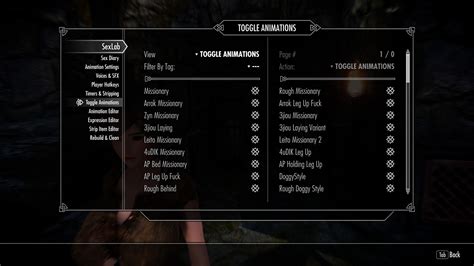 Sexlab Animation Help Skyrim Technical Support Loverslab