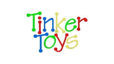 Tinker Toy Free Embroidery Font Daily Embroidery