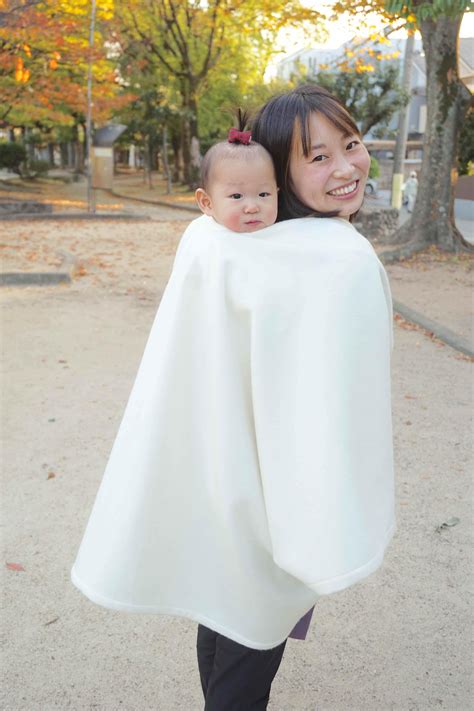 もっこマント（おんぶ、抱っこ、おんぶ抱っこなしでも羽織れるマント）no3