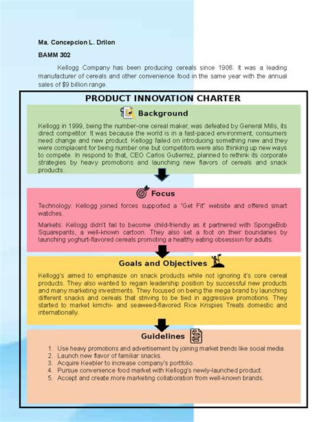 What Is Product Innovation Charter Example At Judy Acosta Blog