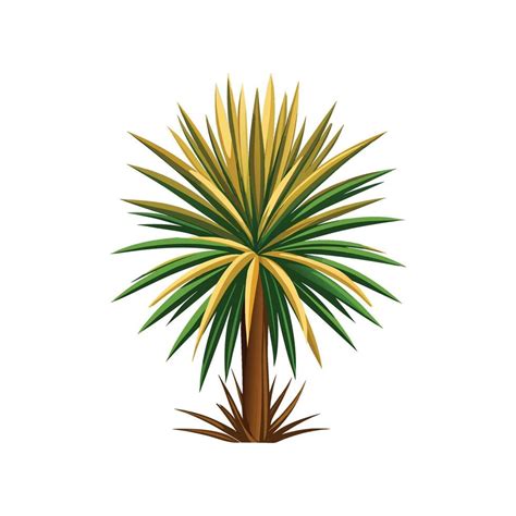 Stylish Yucca Plant For Nature Art 57394132 Vector Art At Vecteezy