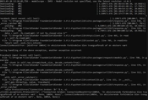 Downloading The Model Fails At 6 Any Mirrors · Issue 218 · Modelscopemodelscope · Github