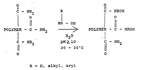 Ep0347424b1 Hydroxamic Acid Polymers Formed From Primary Amide