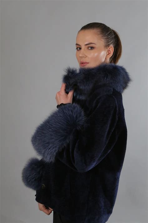 Geaca Dama Geronimo Model G09 Bluemarin Emagro