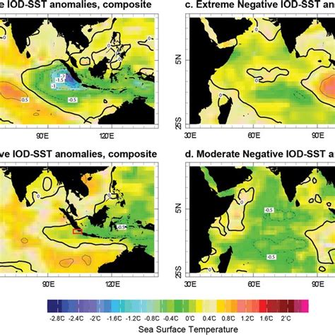 Composite Maps Of Positive And Negative Iod Events Septembernovember