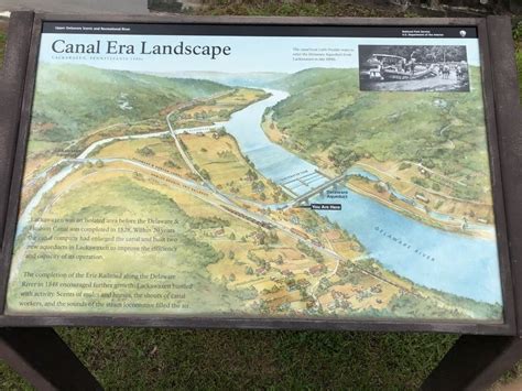 Canal Era Landscape Historical Marker