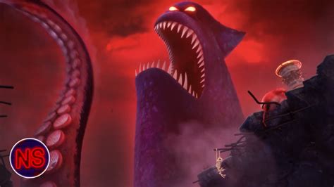 The Kraken Attacks Hotel Transylvania 3 Youtube