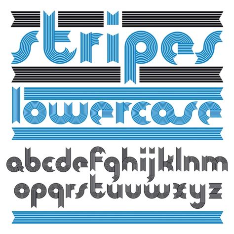 Premium Vector Set Of Cool Vector Lowercase English Alphabet Letters