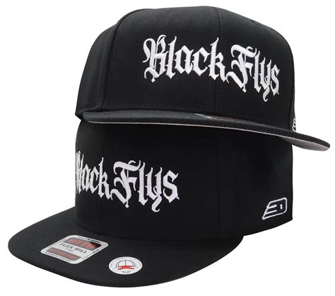 Crypt Logo Fitted Cap Blackflys
