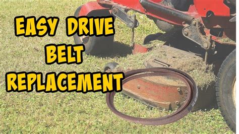 Mtd Yard Machines Belt Replacement How To Guide For Your Riding Mower