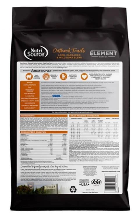 Nutrisource Woodlands Select Grain Free 95 Wild Boar Tuffys