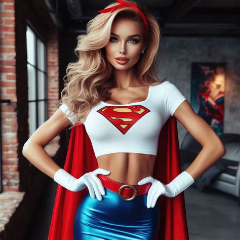 Ai Supergirl Animated Costume By Bradbarry2 On Deviantart